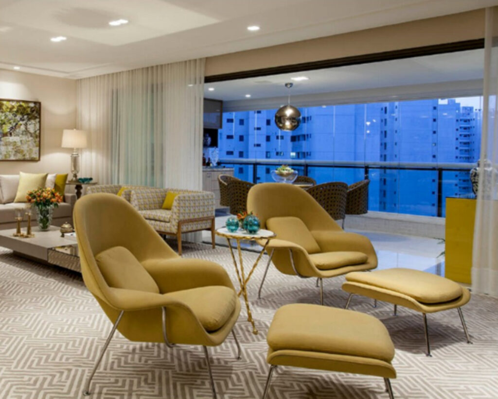 Poltrona Berger Saarinen - SCG Interiores